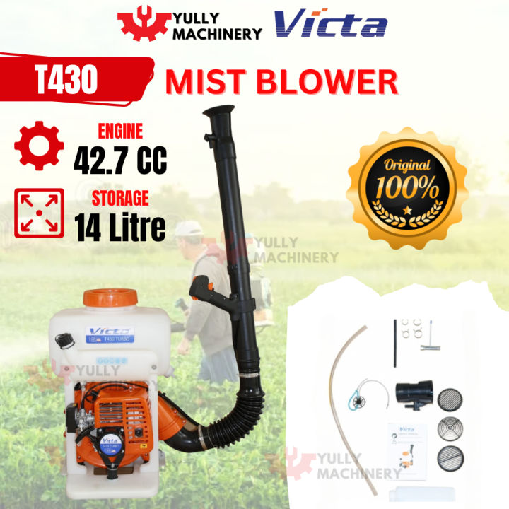 VICTA Mist Blower T430 Mesin Pam Racun Heavy Duty | Lazada