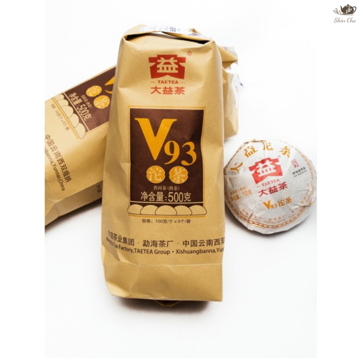 【熟普 Ripe Pu'er】大益V93沱茶 100g 云南勐海茶厂 1901批次 2019年 Taetea V93 TuoTea Yunnan Menghai Tea Factory ...