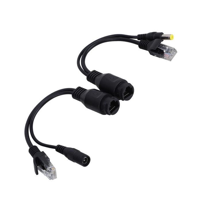 12V PoE Adapter Power Over Ethernet Passive POE Adapter Cable Splitter ...
