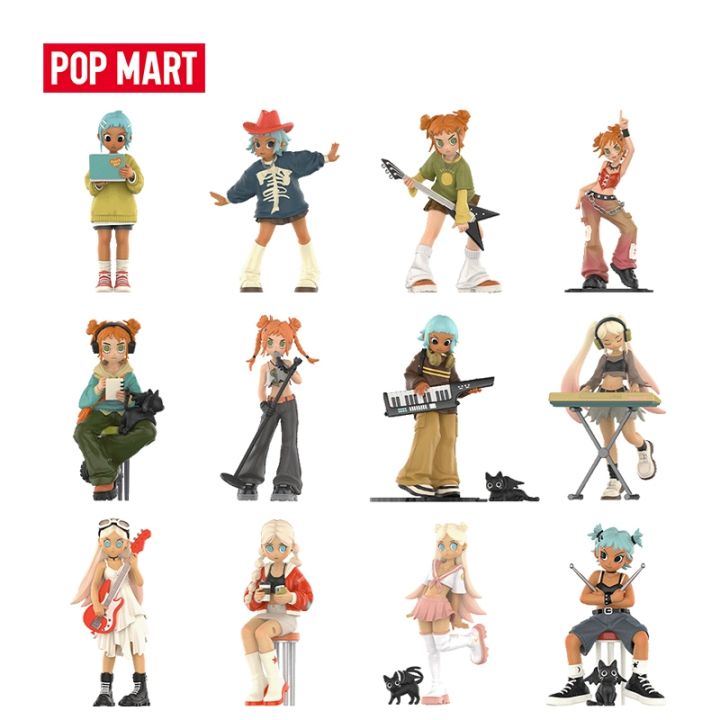 PopMART Peach Riot Rise Up Series ของเล่นสําหรับเด็ก ของขวัญวันเกิด ...
