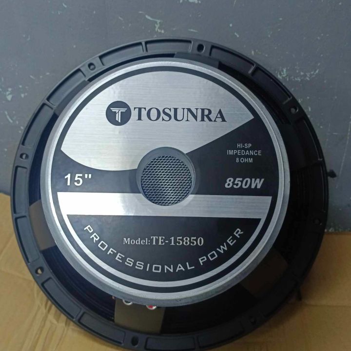 TOSUNRA TE-15850 15" DOUBLE MAGNET DIE CAST SPEAKER 850 WATTS | Lazada PH