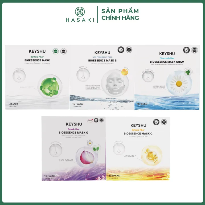 Hộp 10 Mặt Nạ Keyshu Bioessence Mask 30ml Hasaki Sản Phẩm Chính Hãng ...