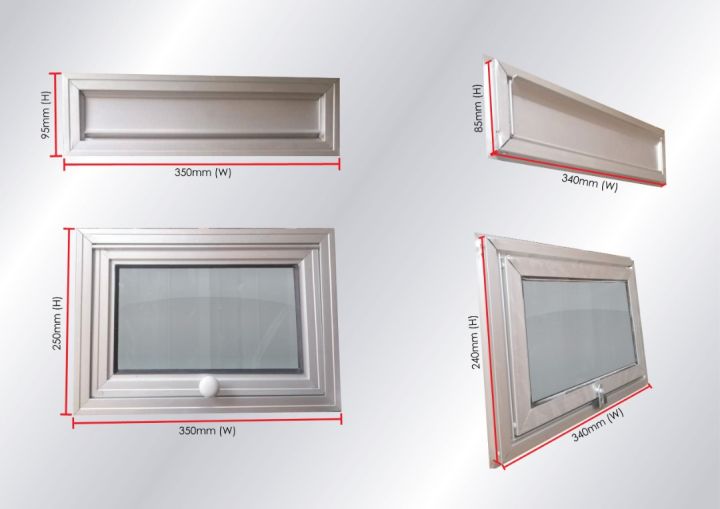 Peti Surat Aluminium Letter Box / Mail Box - Panel Set Only / Cover ...