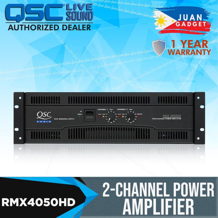 QSC RMX 4050HD 2 Channel Power Amplifier | JG Superstore | Lazada PH