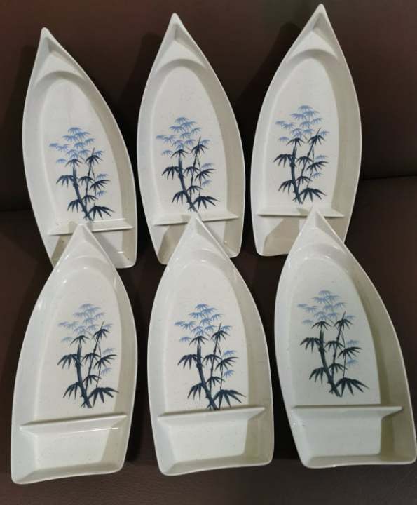 [MELAWARES] JAPANESE YACHT PLATE - 100% MELAMINE | Lazada PH
