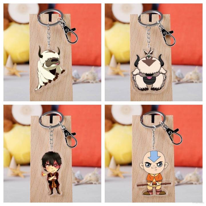 HZ Avatar The Last Airbender keychain Aang Katara Sokka Zuko Iroh Azula ...