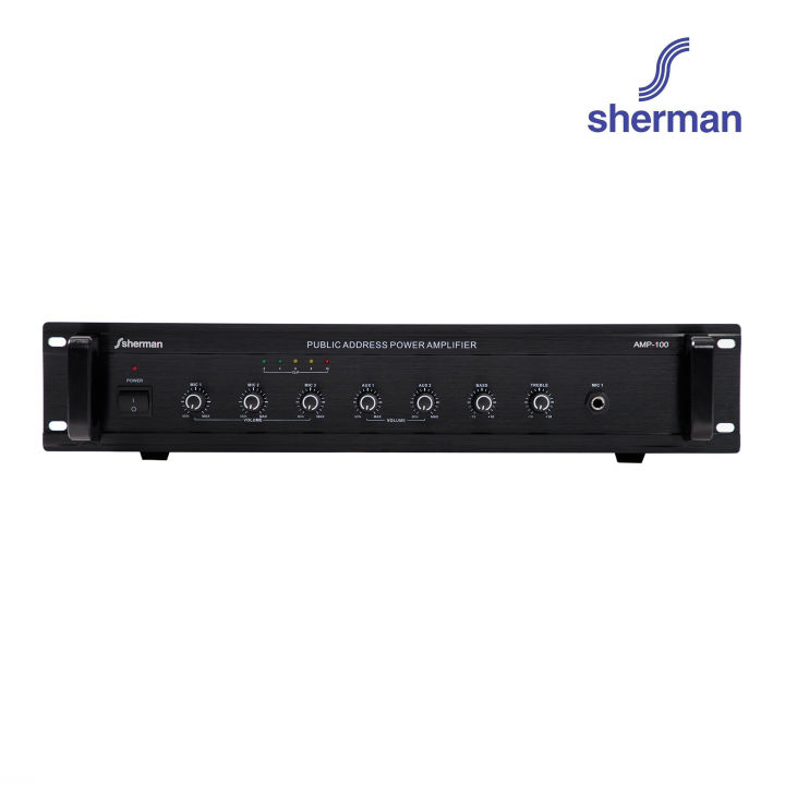 Sherman แอมปลิฟายเออร์คาราโอเกะ รุ่น AMP-100 | Lazada.co.th