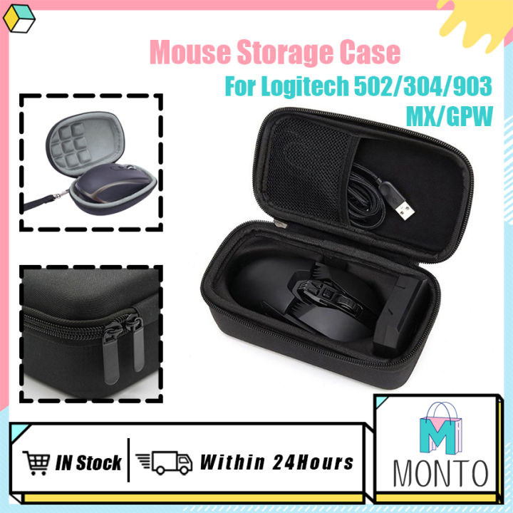 Hard EVA Mouse Case Storage Bag Pouch Cover For Logitech G403 G603 G900 ...