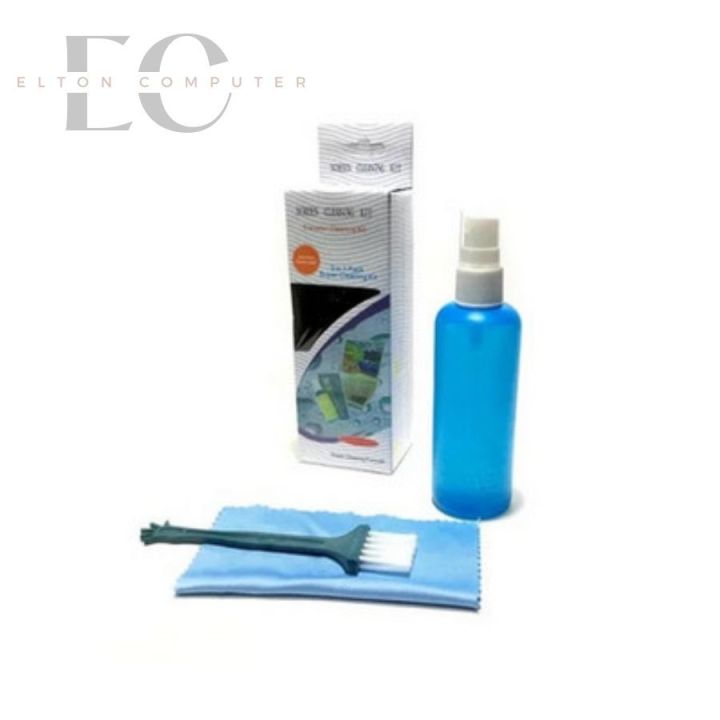 Cairan Pembersih LCD Laptop Layar TV / LCD Cleaner 3in1 / Cleaning Kit ...