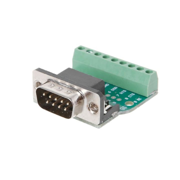 DB9 Male/Female D-SUB Adapter Plate Connector RS232 Serial To Terminal Board Signal Module ...
