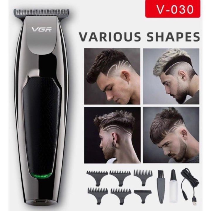 Bananaปัตตาเลี่ยนตัดผมกันขอบ ไร้สาย VGR V-030 ปัตตาเลี่ยนไร้สายโกนหนวด ...