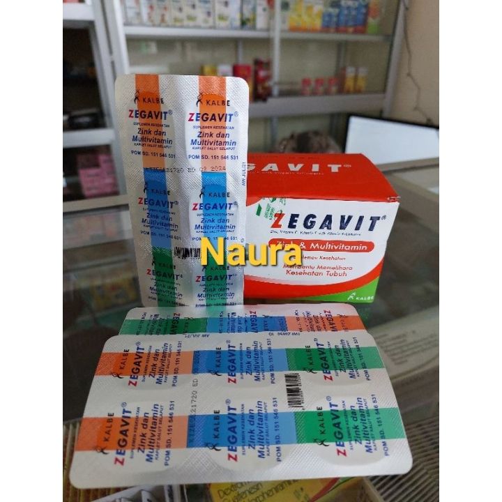 Zegavit Zinc suplemen multivitamin | Lazada Indonesia