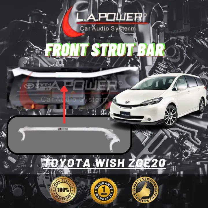 TOYOTA WISH ZGE20 FRONT STRUT BAR 2 POINT HIGH QUALITY | Lazada