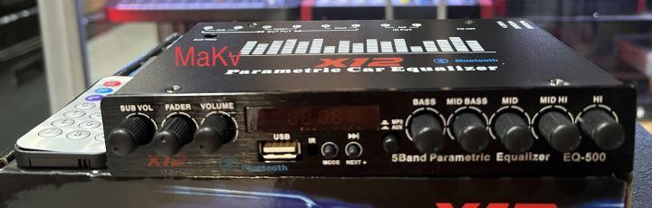 X12 EQ-500 Parametric Car Equalizer | Lazada PH