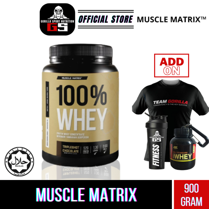 Muscle Matrix Whey Protein Whey Lean Body Build Muscle Solid Body ...