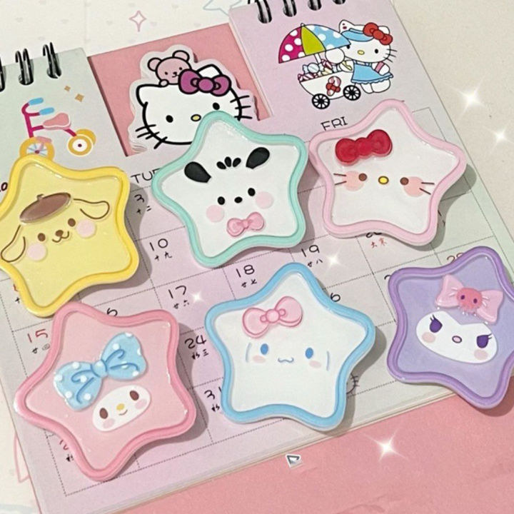 1 PC Kawaii Sanrio Hello Kitty My Melody Kuromi Cinnamoroll Hairpin ...