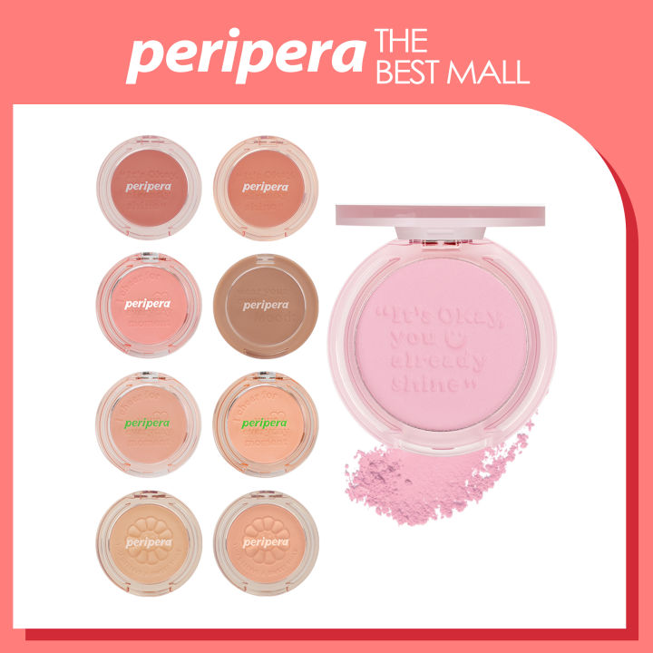 [PERIPERA] Pure Blushed Sunshine Cheek 4.2g (14 Colors) | Lazada