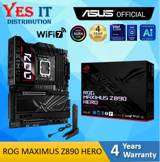 ASUS ROG MAXIMUS Z890 HERO / MAXIMUS Z790 DARK HERO ATX LGA 1851 1700 MOTHERBOARD | Lazada