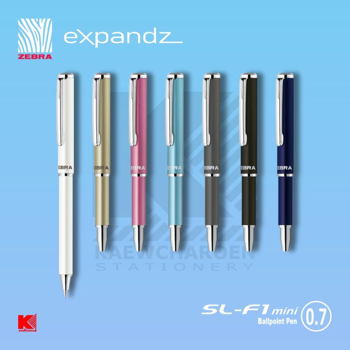 ปากกาลูกลื่น Zebra SL-F1 mini ด้ามโลหะ | Lazada.co.th