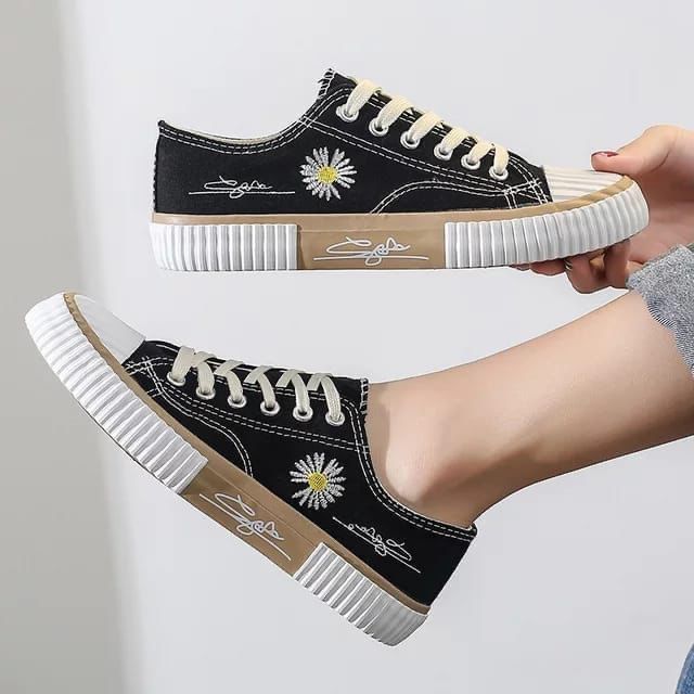 sepatu sneakers bunga matahari | Lazada Indonesia