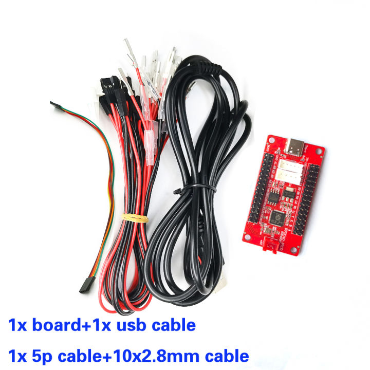 Raspberry Pi Pico Zero Delay USB Board Encoder For PC PS4 Switch SANWA Joystick Hitbox ...