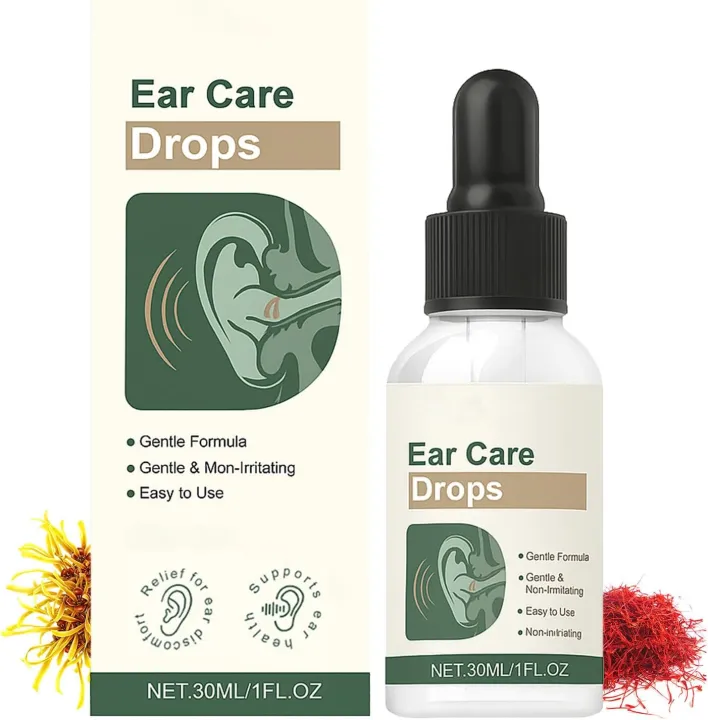 Ear Care Drops, Kresin Tinnitus Drops, 30ML Earwax Removal Serum for ...