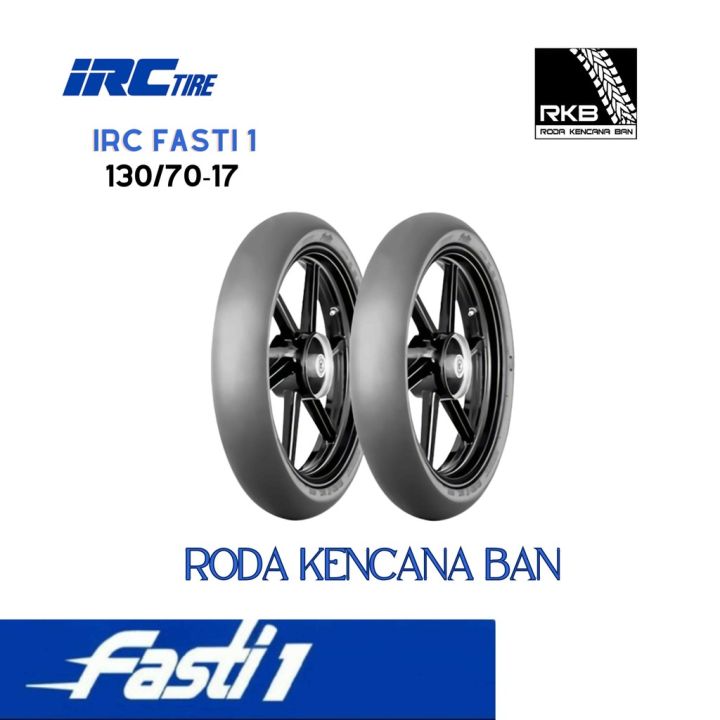 Ban Motor IRC FASTI 1 TL Size 130/70 R17 - Tubeless Ban Belakang Yamaha ...
