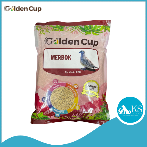 Golden Cup Merbok Bird Feed - Padi - 1kg | Lazada Singapore