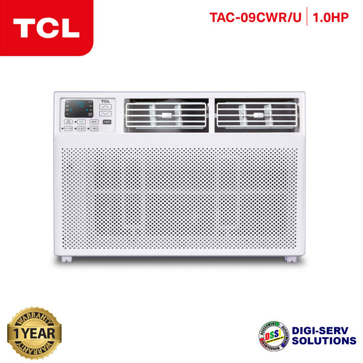 TCL Cool Pro Compact+ 1.0HP REMOTE (TAC-09CWR/U) Window Type Aircon ...