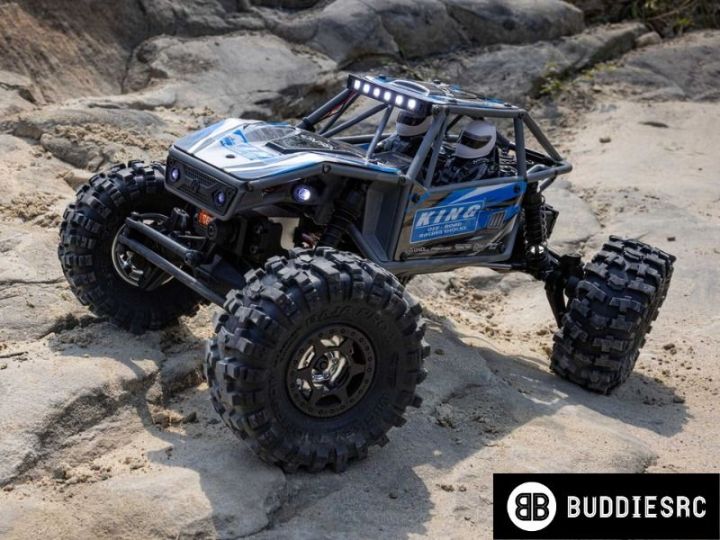 AXIAL 1/18 UTB18 CAPRA 4WS 4X4 RTR BRUSHED ROCK CRAWLER (BATTERY ...