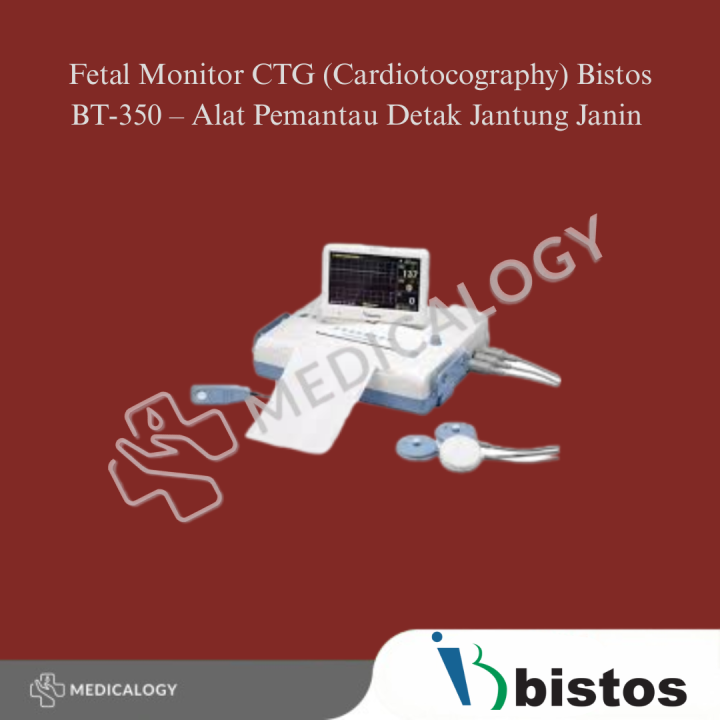 Fetal Monitor CTG (Cardiotocography) Bistos BT-350 – Alat Pemantau ...