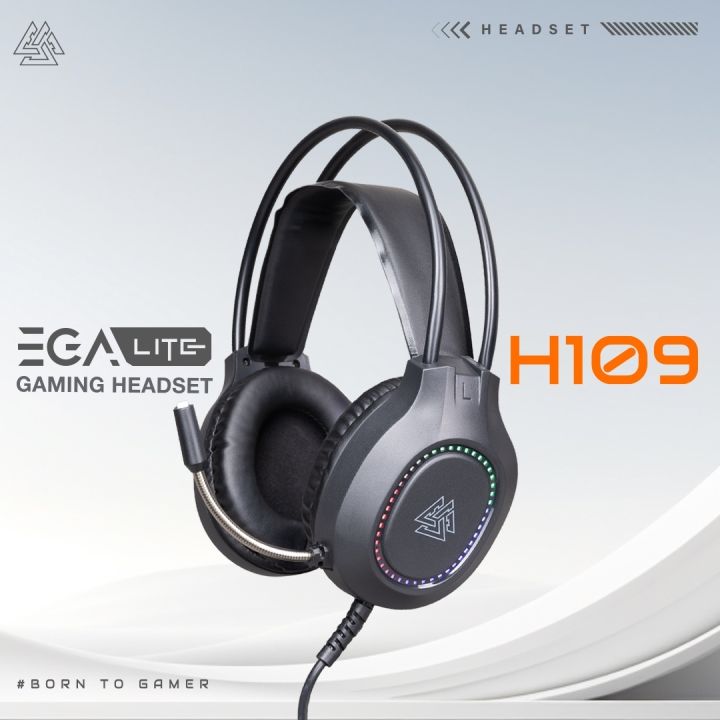 EGA LITE TYPE H109 หูฟังเกมมิ่ง Gaming Headset สาย USB 2.0 + Jack 3.5 ...