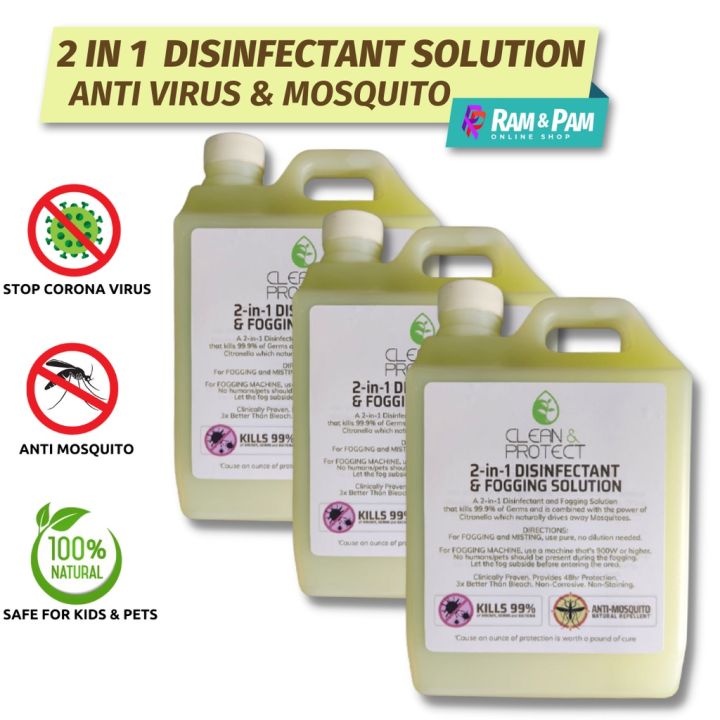 COD Disinfectant Solution Mosquito Repellant 1 Liter 2 in 1 ...