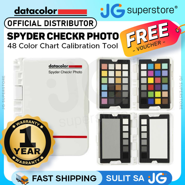 Datacolor Spyder Checkr Photo Portable Color Chart and Calibration Tool ...