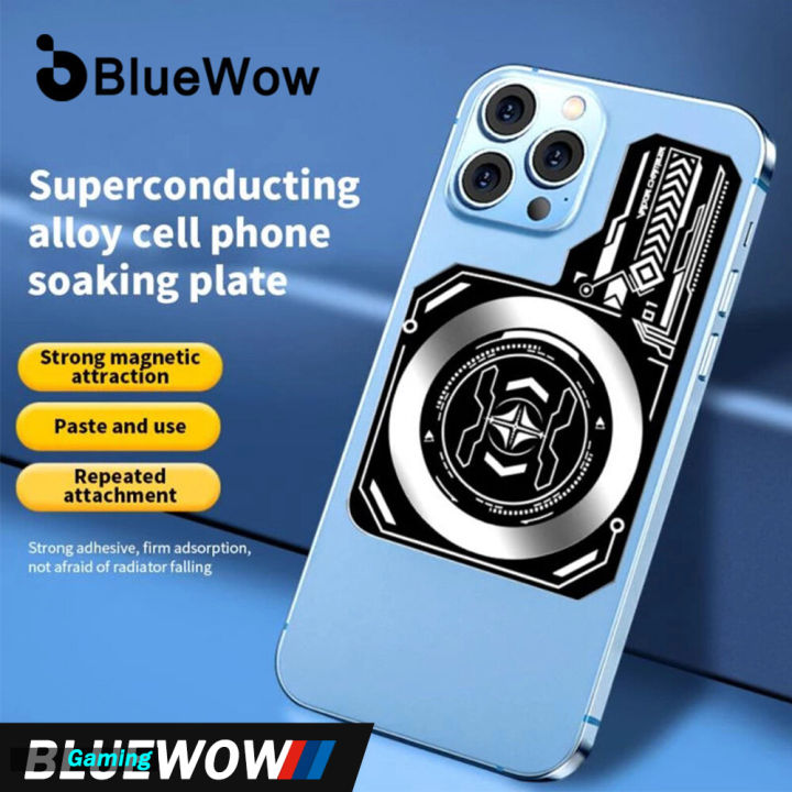 BlueWow H3 Cellphone Cooler Sticker Magnetic Suction Cooling Composite ...