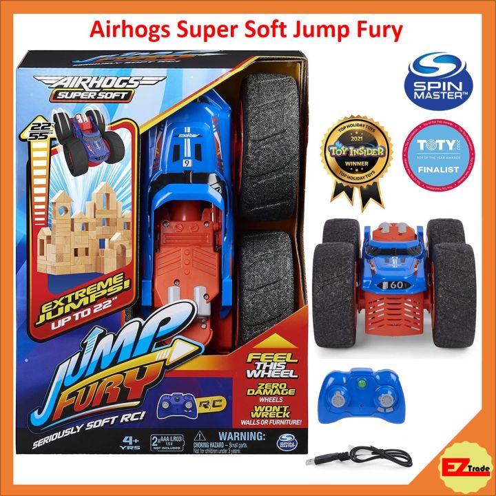 Spin Master Air Hogs Super Soft, Jump Fury with Zero-Damage Wheels ...