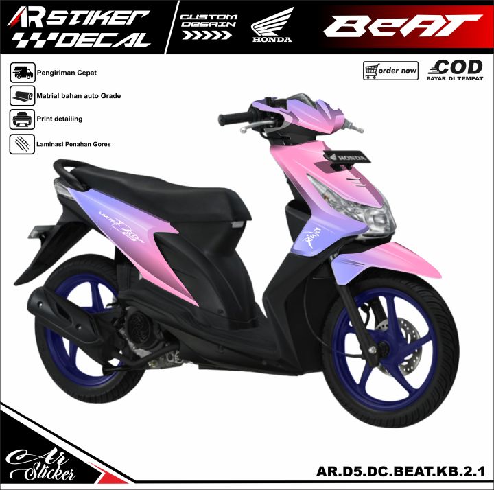 Stiker Decal Beat Karbu Full body - Dekal Sticker Honda BEAT KARBU ...