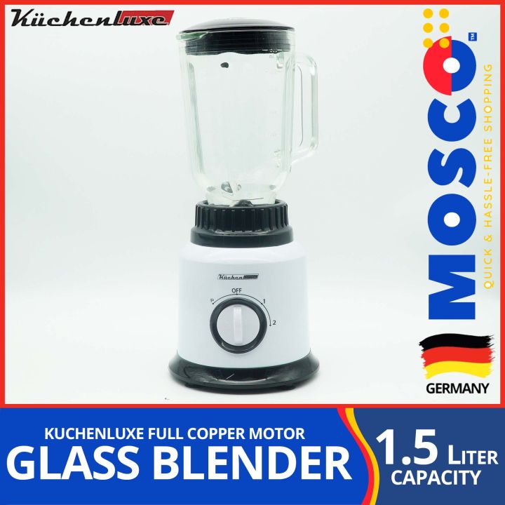 Kuchenluxe™ Glass Blender 1.5L | 2 Speed Blender | tags Tough Mama ...