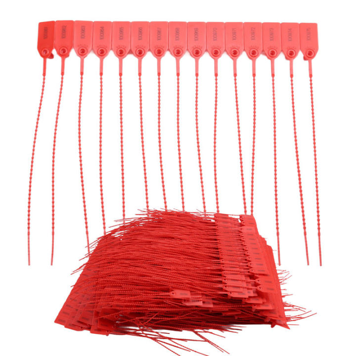 1000 Pcs Plastic Tamper Seals Fire Extinguisher Tags Security Tags ...