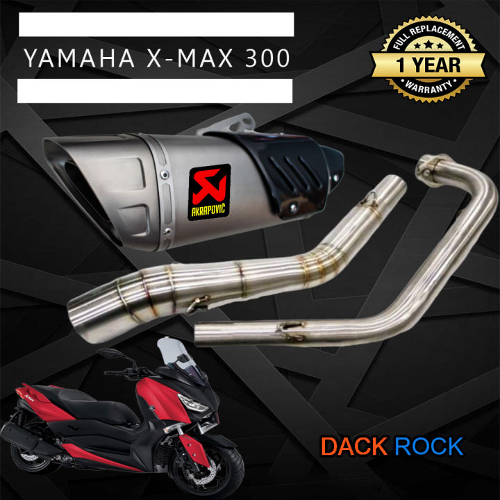 ท่อ xmax300 ท่อyamaha xmax-300 ท่อakrapovic gp r1 ปลายดาบ xmax300 ท่อ ...