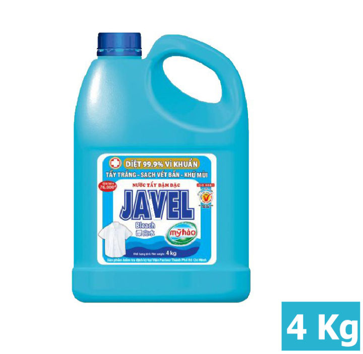 Nước tẩy JAVEL MỸ HẢO 4KG | Lazada.vn