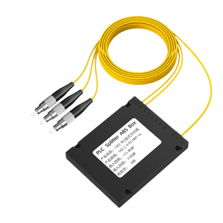 FC/UPC Fiber Optic Splitter Box PLC Splitter ABS Box Fiber Optical ...