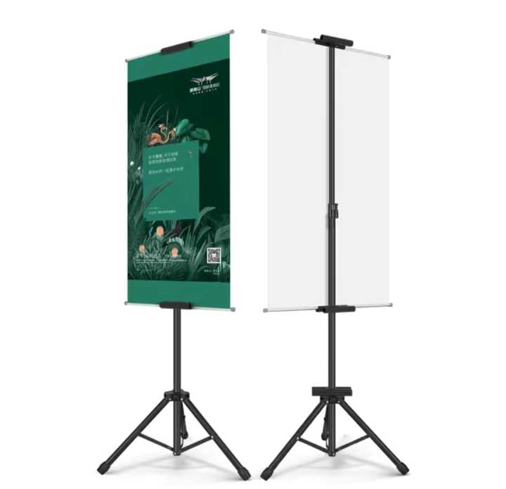 Tripod Poster Stand KT Board Easel Banner Holder Display Stand | Lazada ...