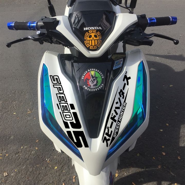 Honda Click 125/150 Speed Hunter Front Cover Decals Sticker | Lazada PH