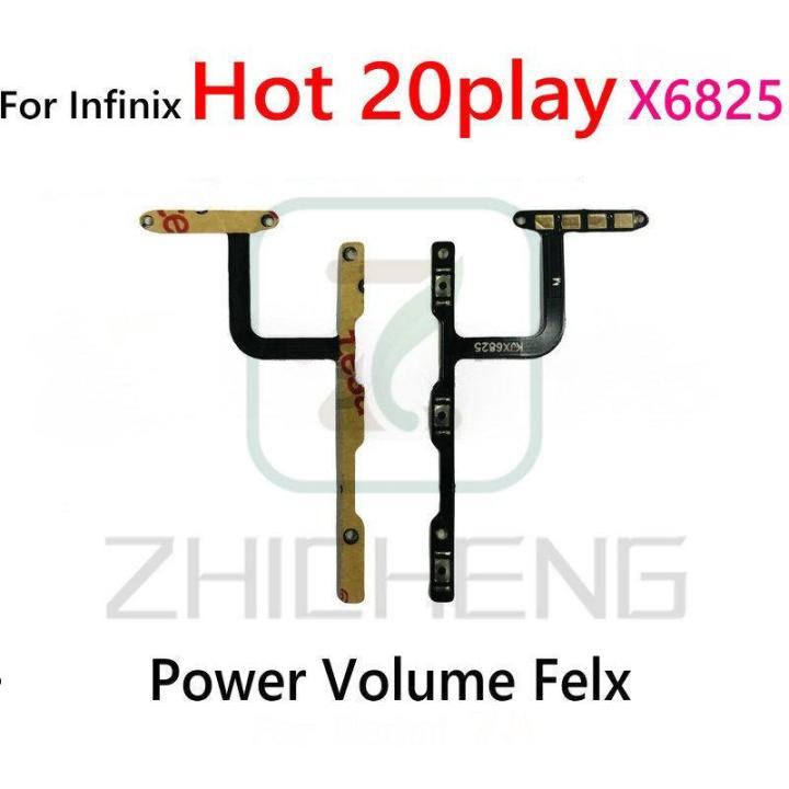 Power on/off Button Volume Key Flex Cable For infinix Hot 20 play X6825 | Lazada PH