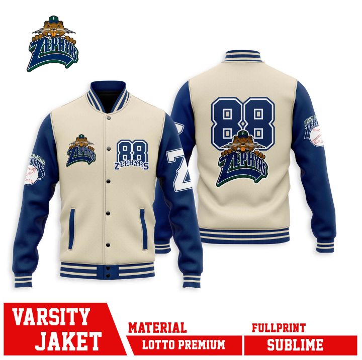 VARSITY JACKET BASEBALL TIM ZEPHYRS - VARISTY JACKET PRIA WANITA UNISEX ...
