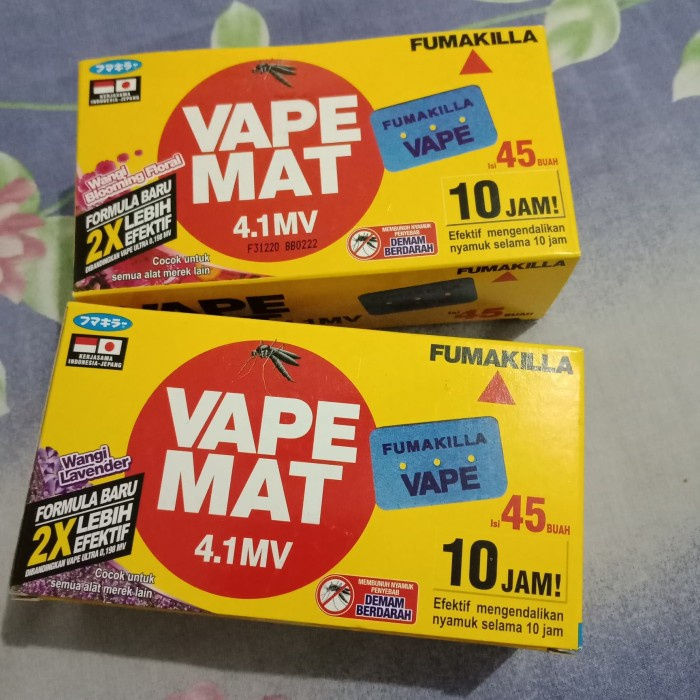 Vape Mat Fumakilla Obat Nyamuk Elektrik/Kecoa 4.1mv Blooming Floral ...