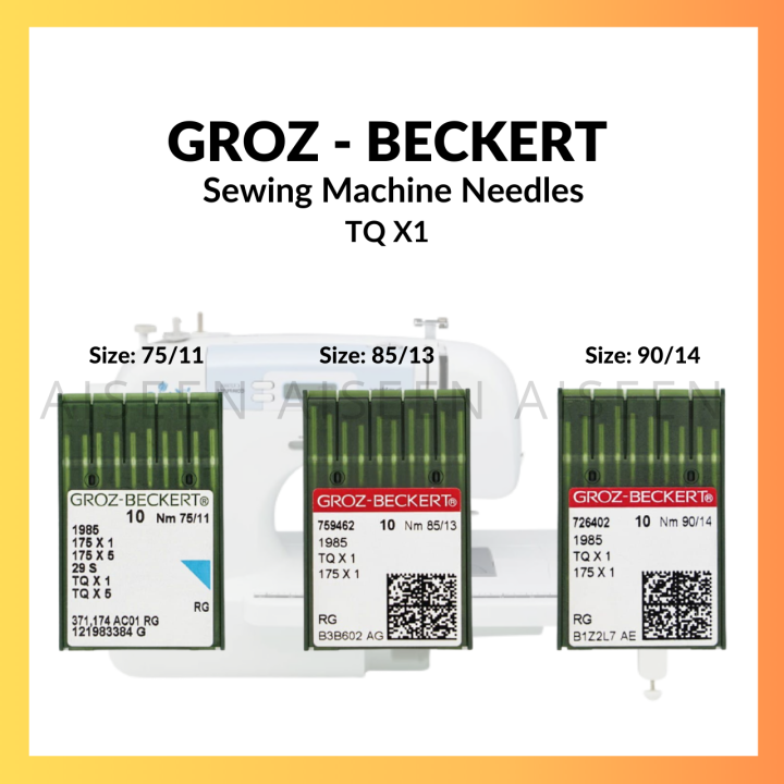 🧵 Groz-Beckert TQX1 Industrial Sewing Machine Needles | Lazada