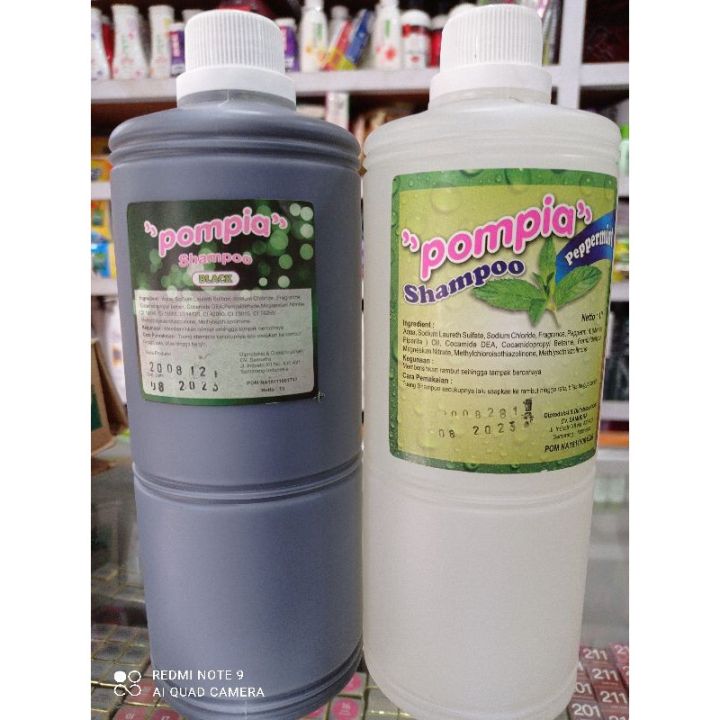 Shampo pompia 1liter sampo botol pompia | Lazada Indonesia