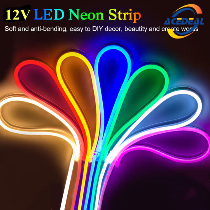 AceDeal Eye Protect Led Strip DC12V w/ EU Adatper IP67 Waterproof 2835 ...
